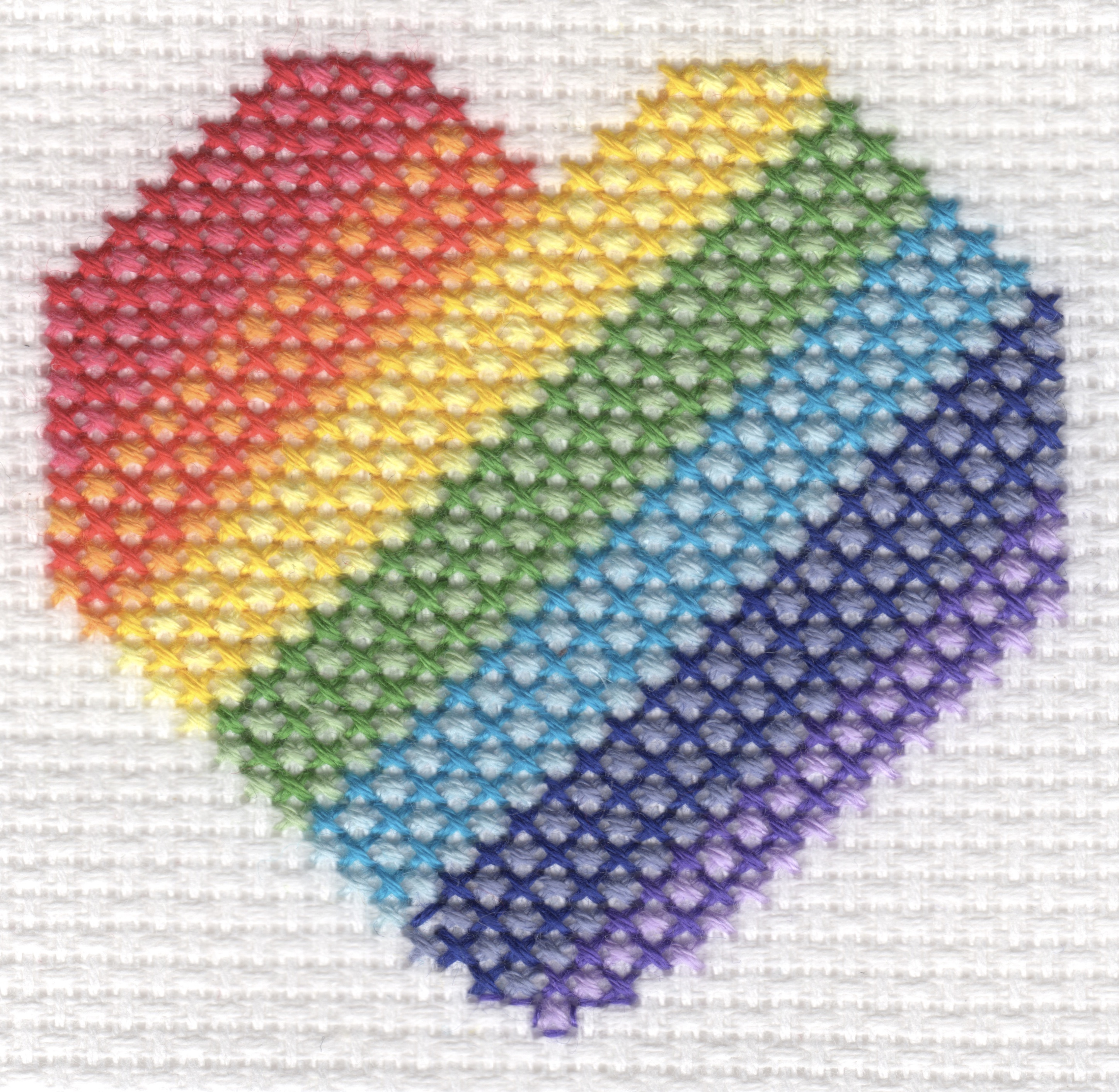 Using backstitch for outlining and adding detail in cross stitch ...